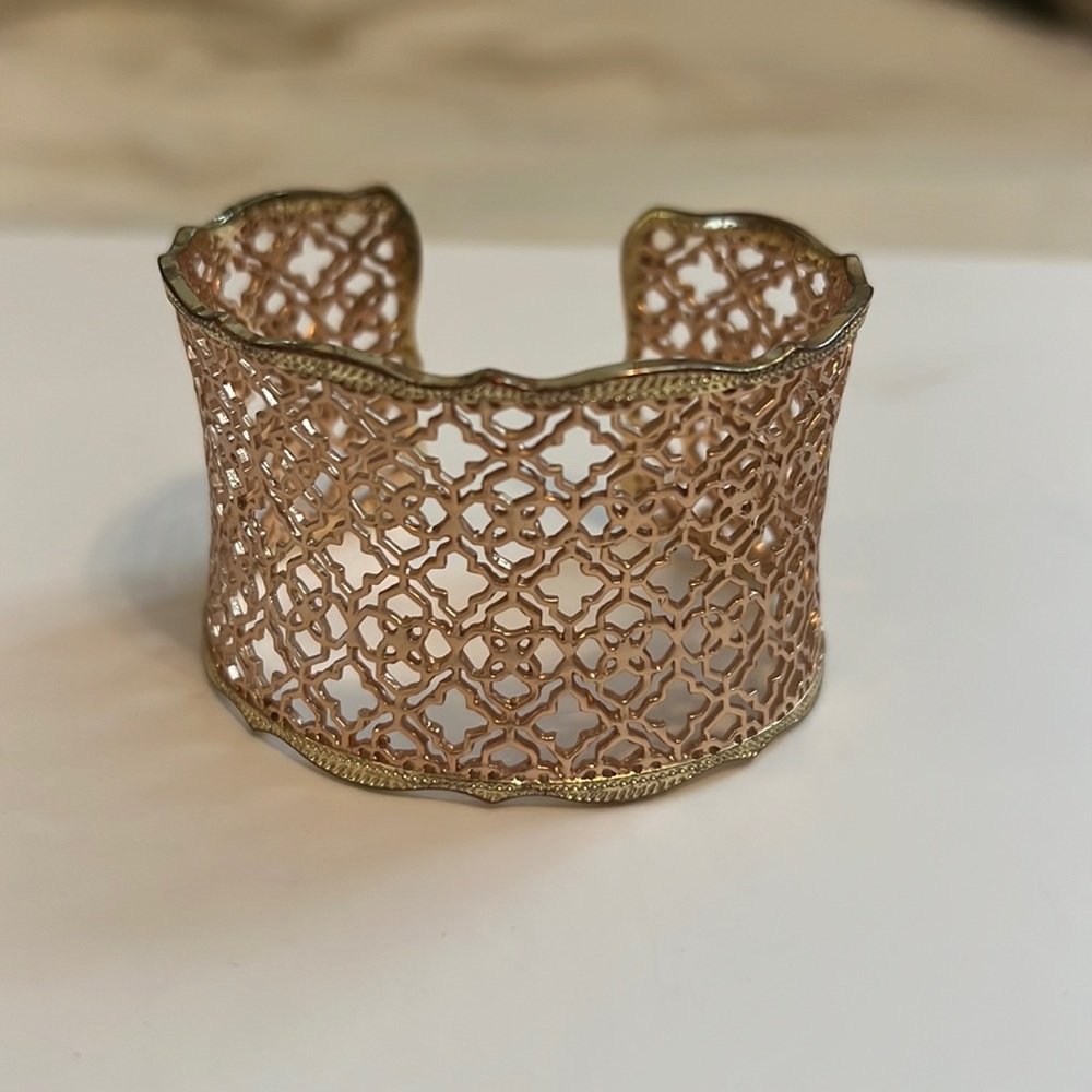 Kendra Scott Filigree Cuff Candice - Rose Gold - Gem
